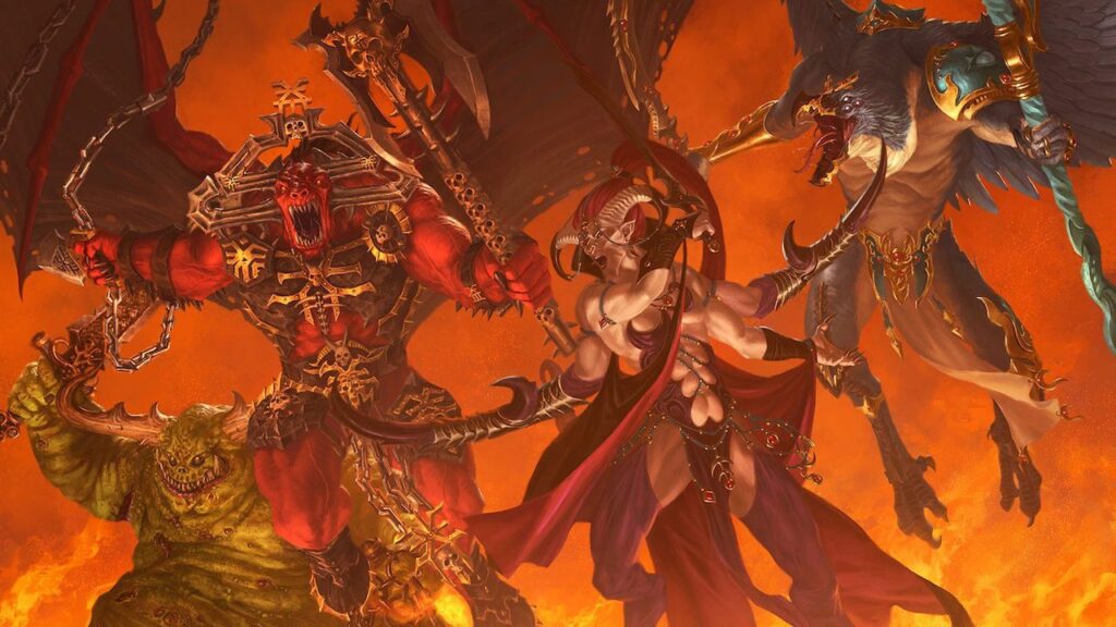 Warhammer 40k Deck Review - The Ruinous Powers - MAGIC F2F